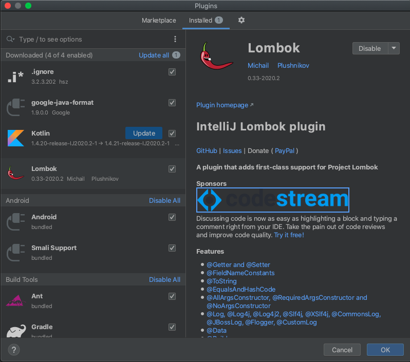 IntelliJ – Getter、Setterが見つからない – 諦めなければできる – Anveloper